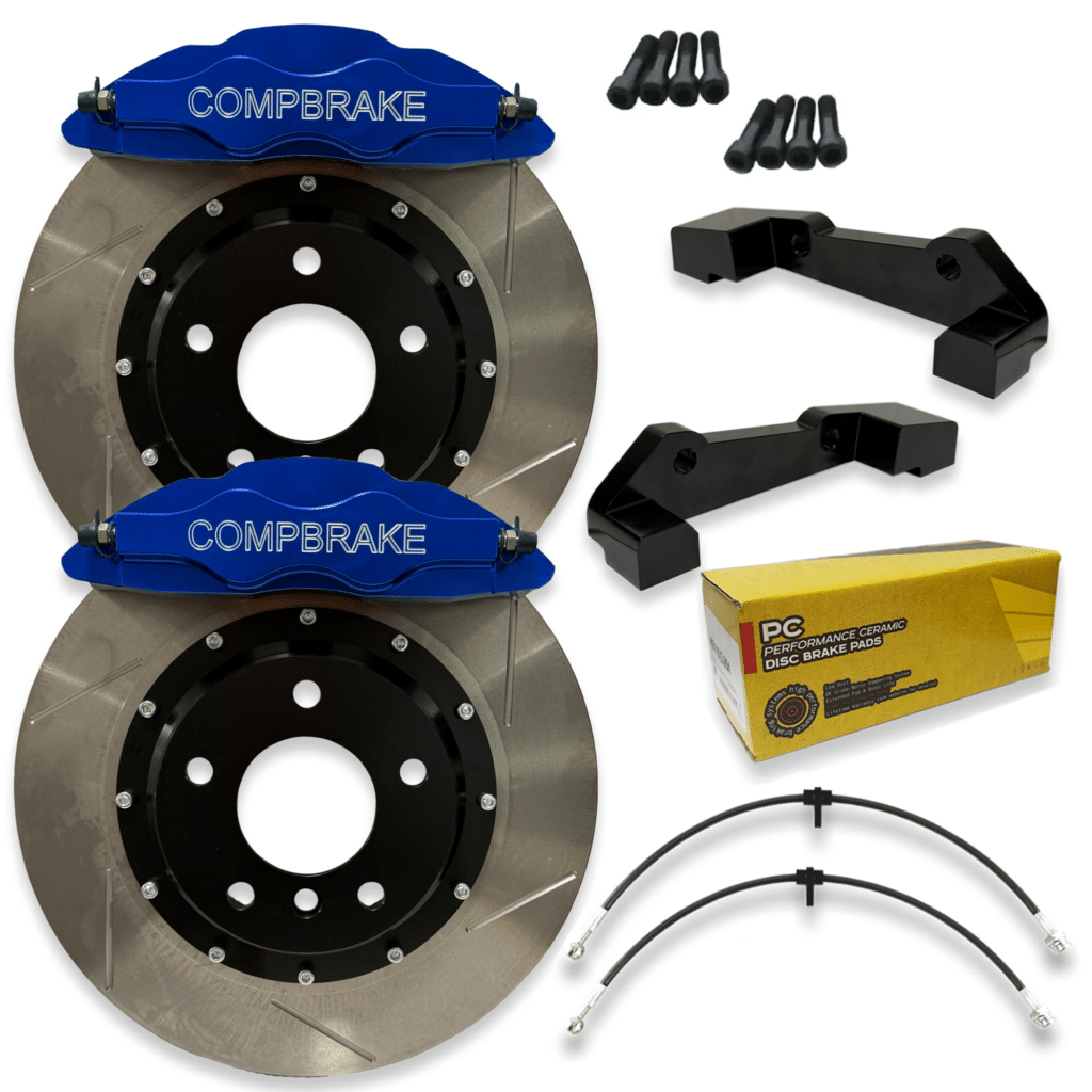 BMW E36 M3 Rear 16” Brake Kit – 4 Pot Calipers [Pro Race 11] - CompBrake